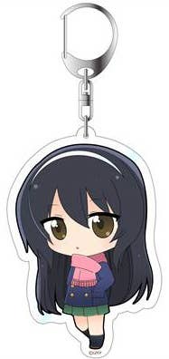 Girls und Panzer: Acrylic Keychain P Coat Mako Reizei | HLJ.com