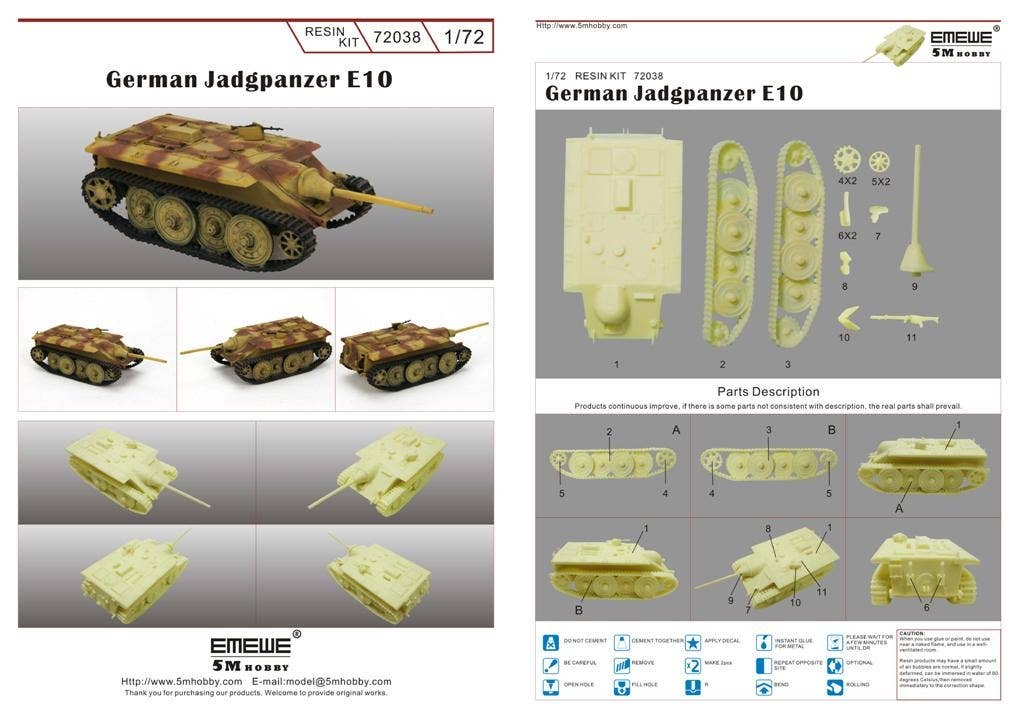 German Jadgpanzer E10 | HLJ.com