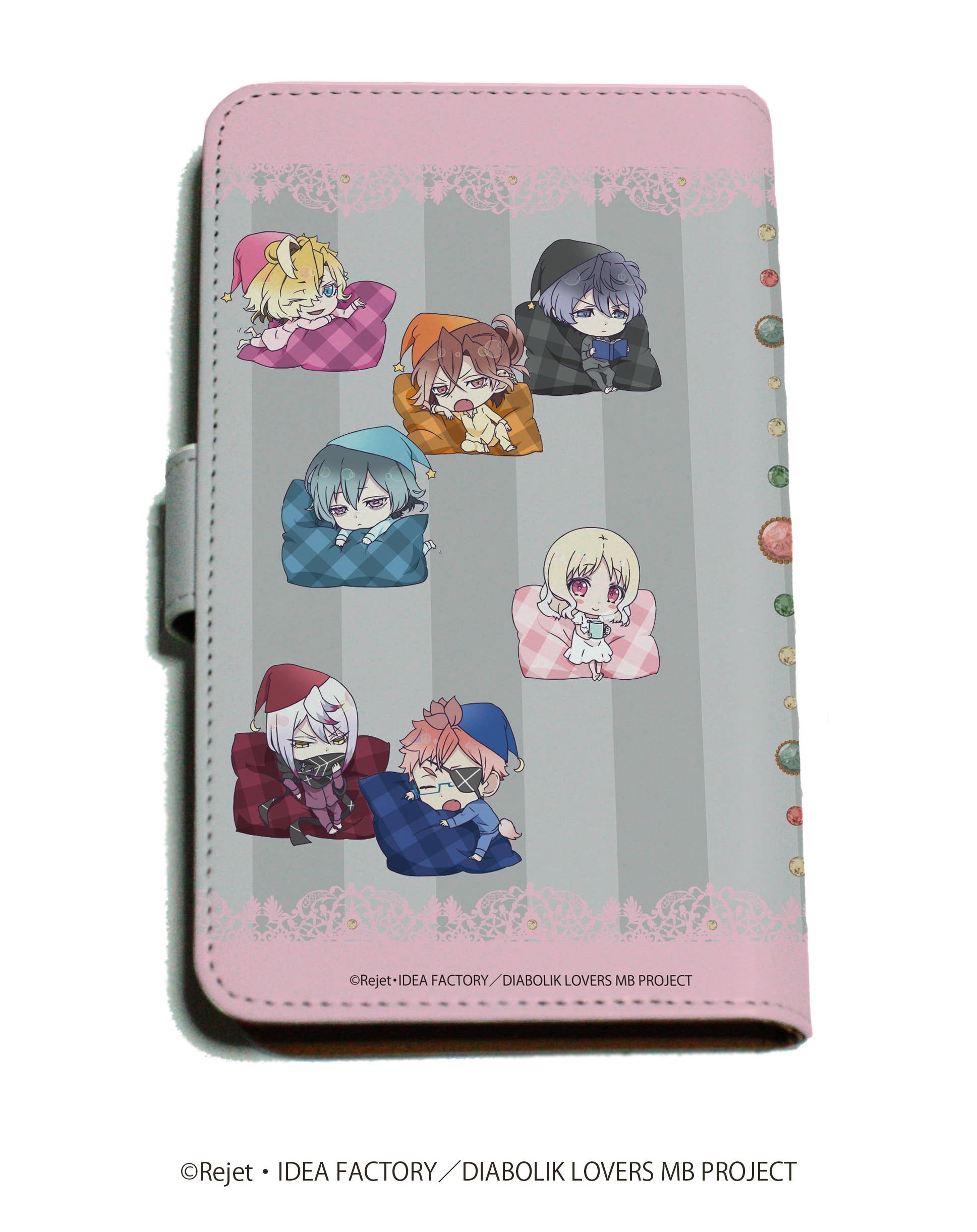 Diabolik Lovers More, Blood: Diary Type Multi-Purpose Case 02 Pajamas ...