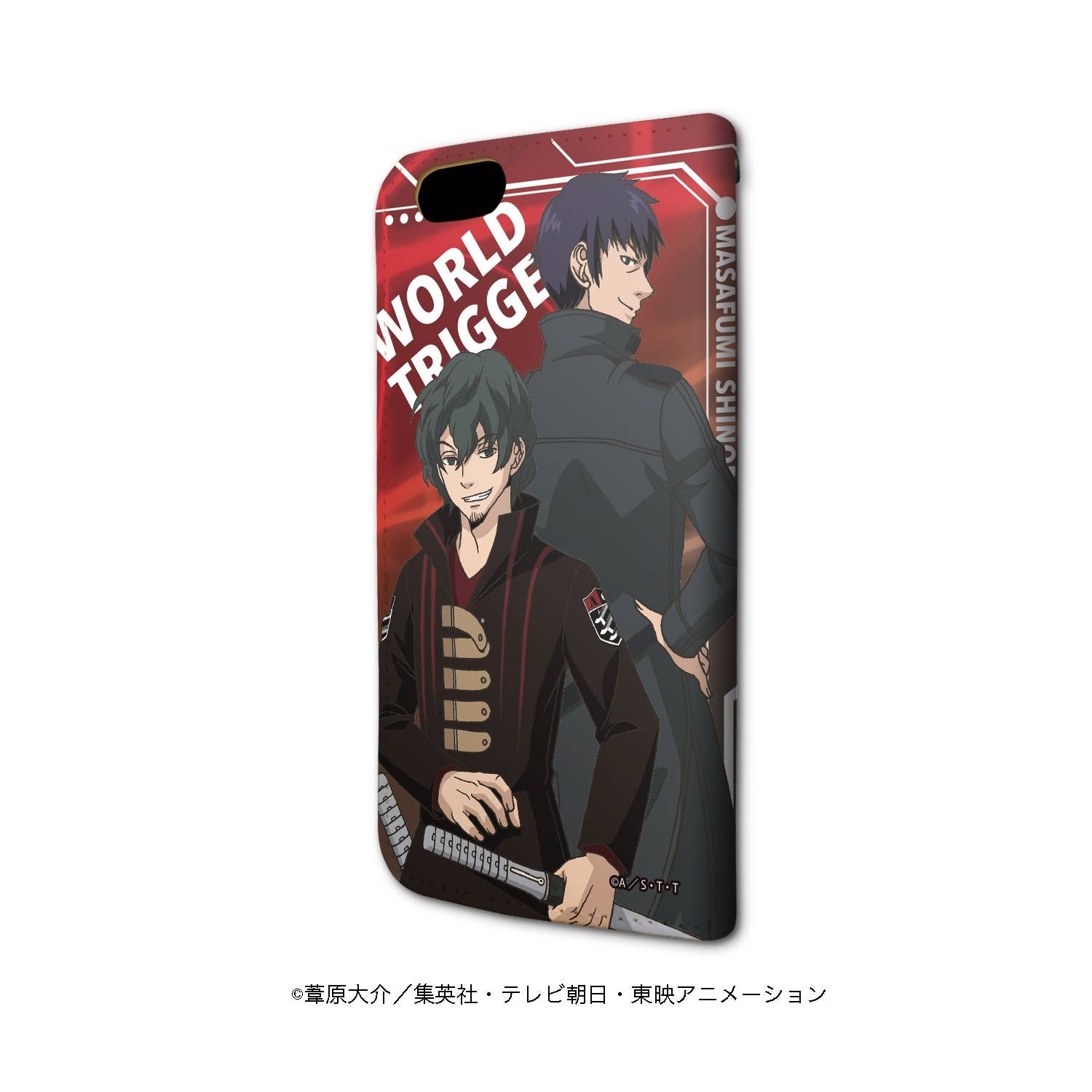 World Trigger: Diary Type Smartphone Case for iPhone 6&6s 01 Kei ...