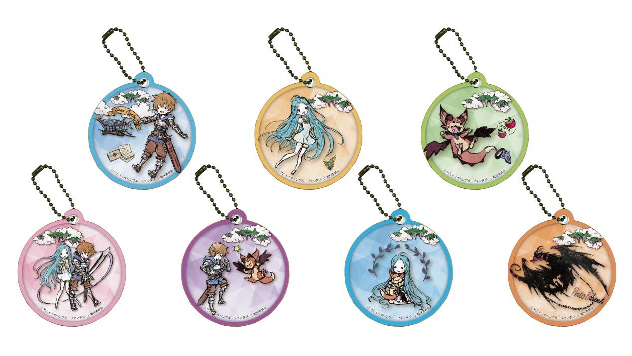 Granblue Fantasy The Animation Character Leather Charm 01 / Blind ...