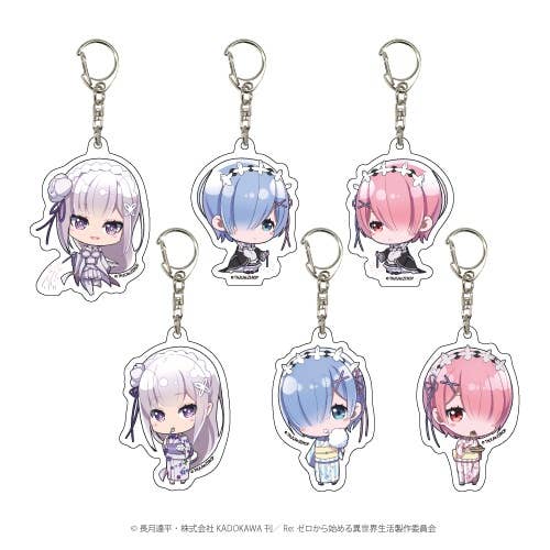 Re:Zero - Starting Life in Another World: Acrylic Keychain Vol.01 ...