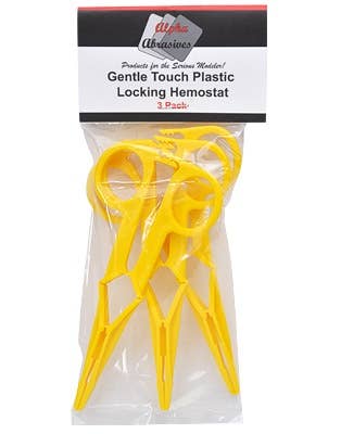 Gentle Touch Plastic Locking Hemostat (3pcs) | HLJ.com