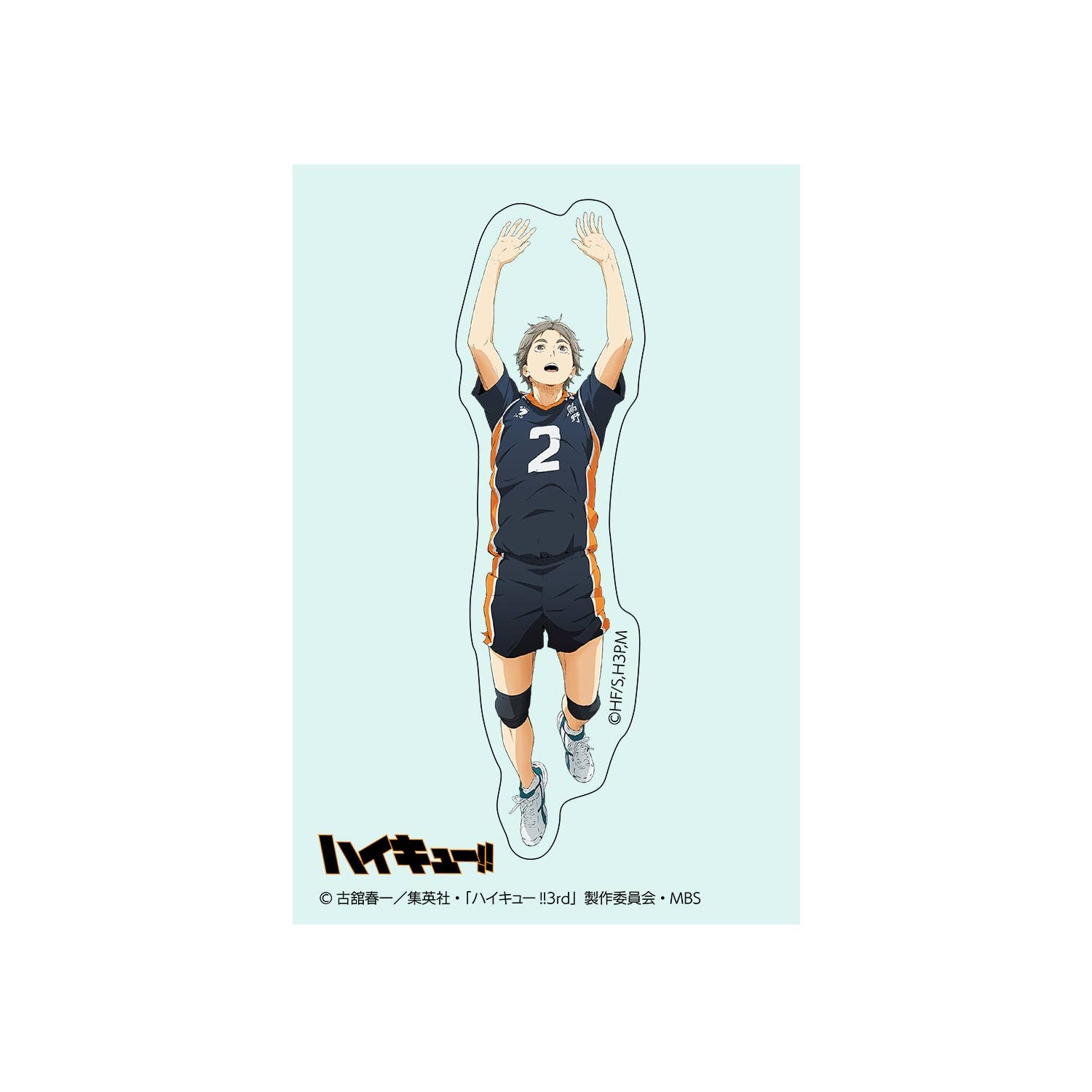 Haikyu!!: Koshi Sugawara Wall Sticker | HLJ.com