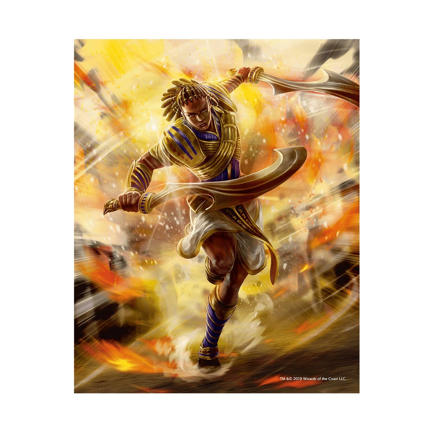 Magic: The Gathering: Canvas Board: Samut, Tyrant Smasher | HLJ.com