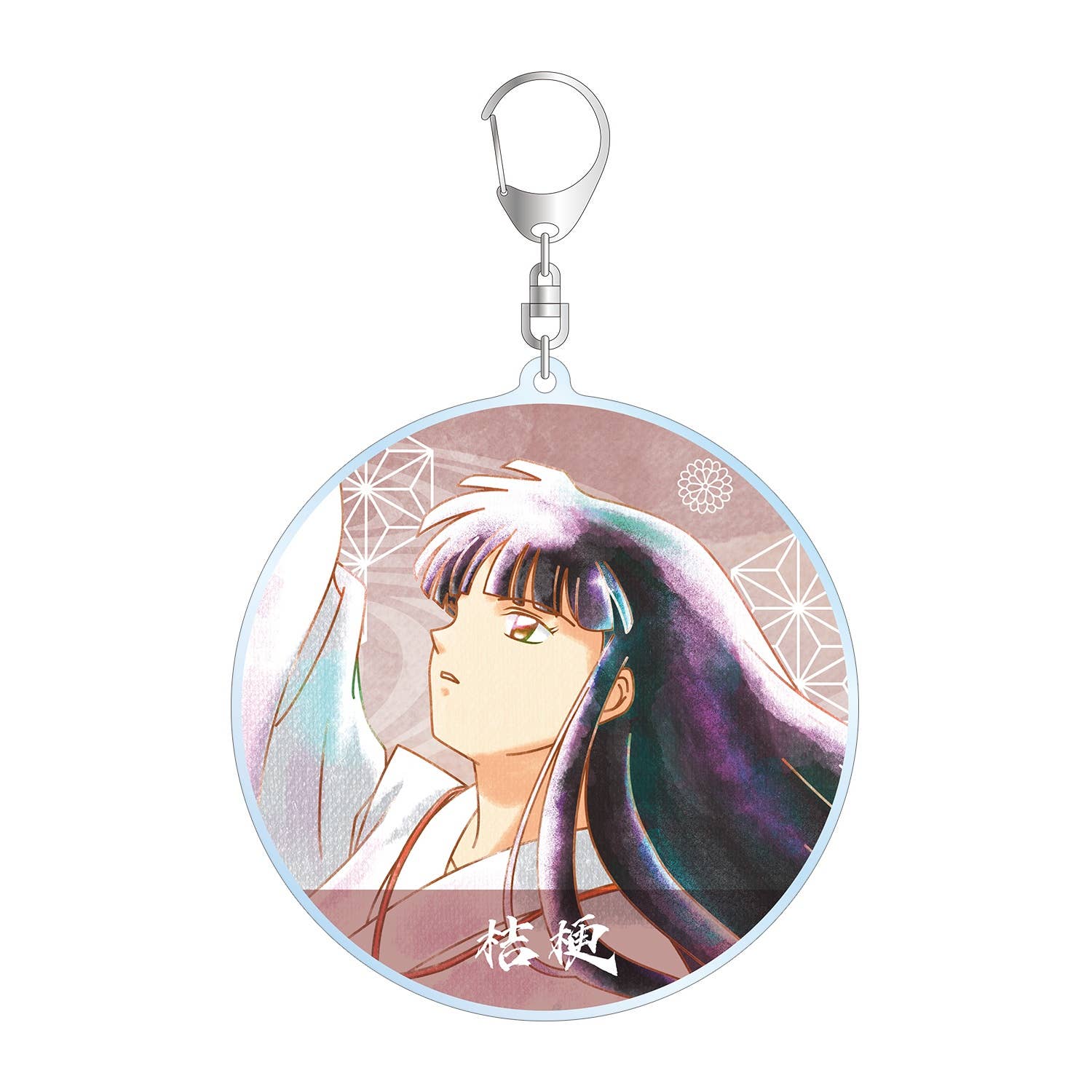 Inuyasha: Kikyo Ani-Art aqua labe Big Acrylic Keychain | HLJ.com