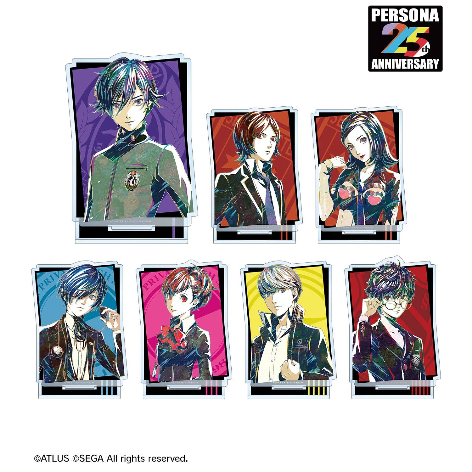 Persona Series: Trading Ani-Art Acrylic Stand: 1Box (7pcs) | HLJ.com