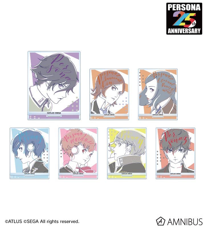 Persona Series: Trading lette-graph Acrylic Stand: 1Box (7pcs) | HLJ.com