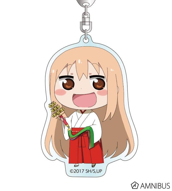 Himouto! Umaru-chan R Miko Clothes Acrylic Keychain (Umaru) | HLJ.com