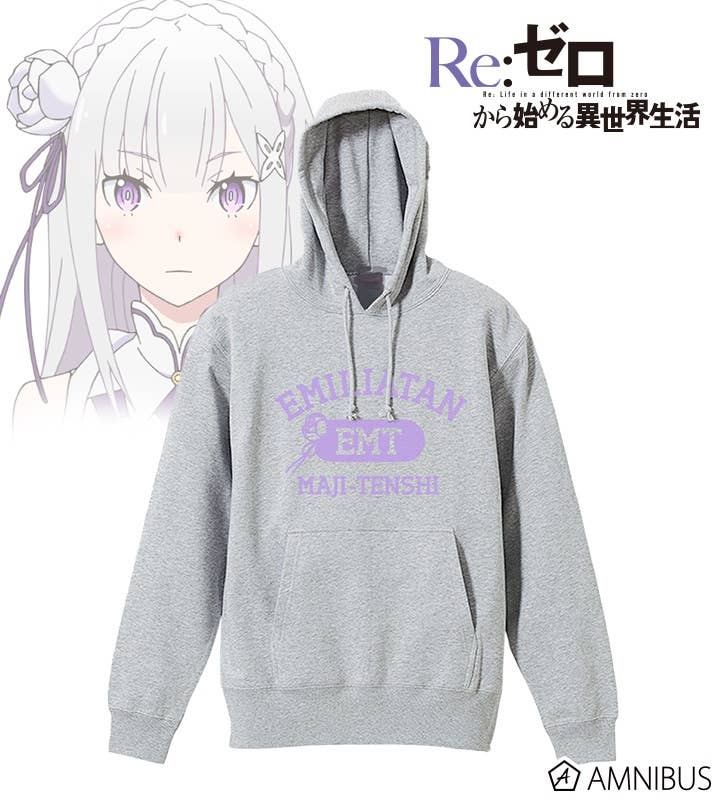 Re:ZERO -Starting Life in Another World:EMT Hoodie Ladies' (Size: M ...