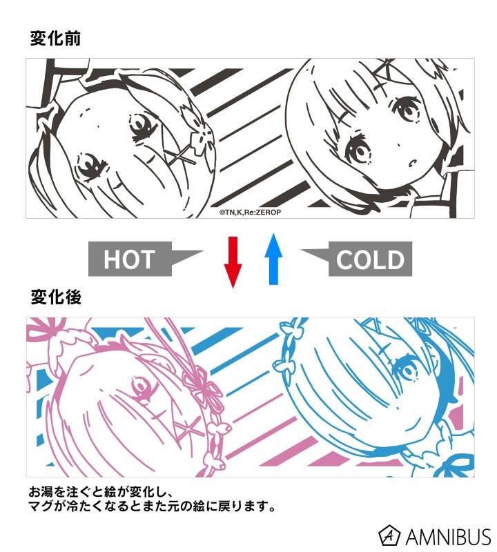 Re:ZERO -Starting Life in Another World- Metamorphose Mug Cup (Rem ...