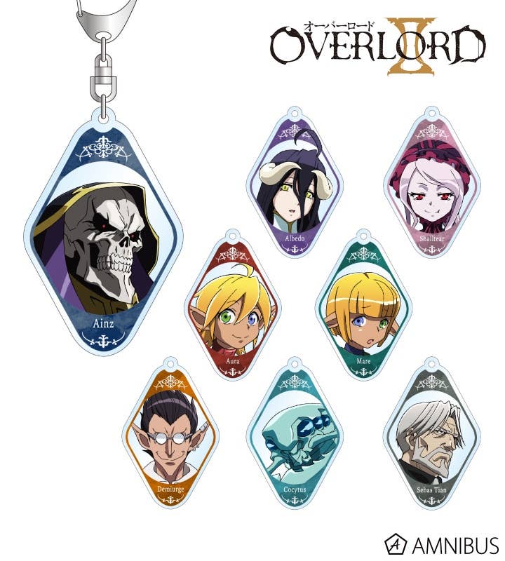 Overlord II Trading Acrylic Keychain 1Box 8pcs | HLJ.com