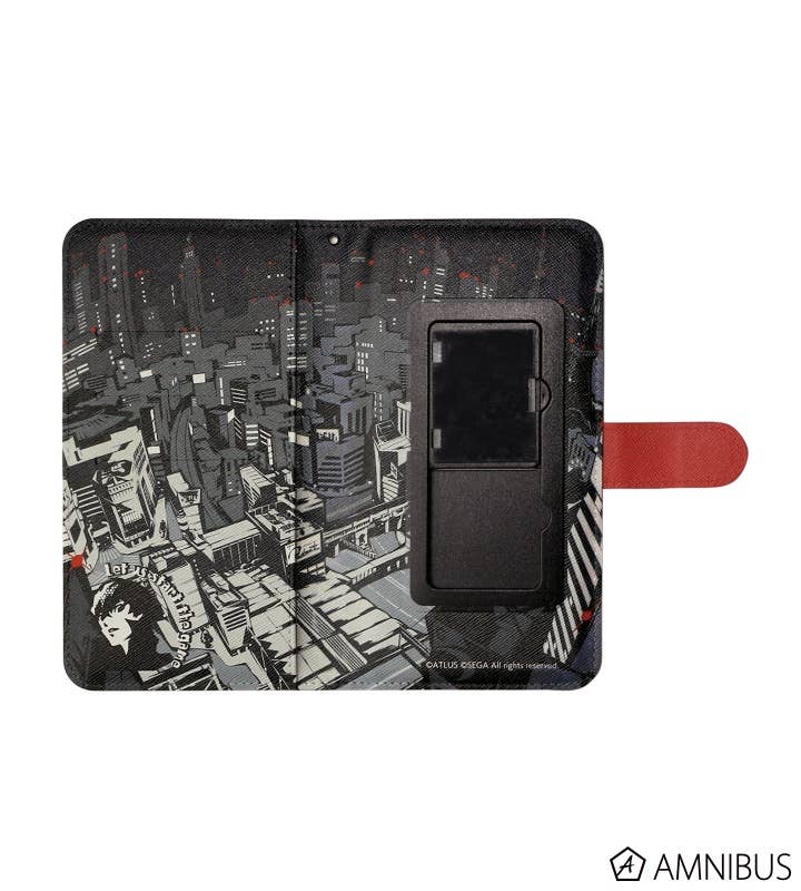 Persona 5 Notebook Type Smartphone Case (Protagonist) / for L Size ...