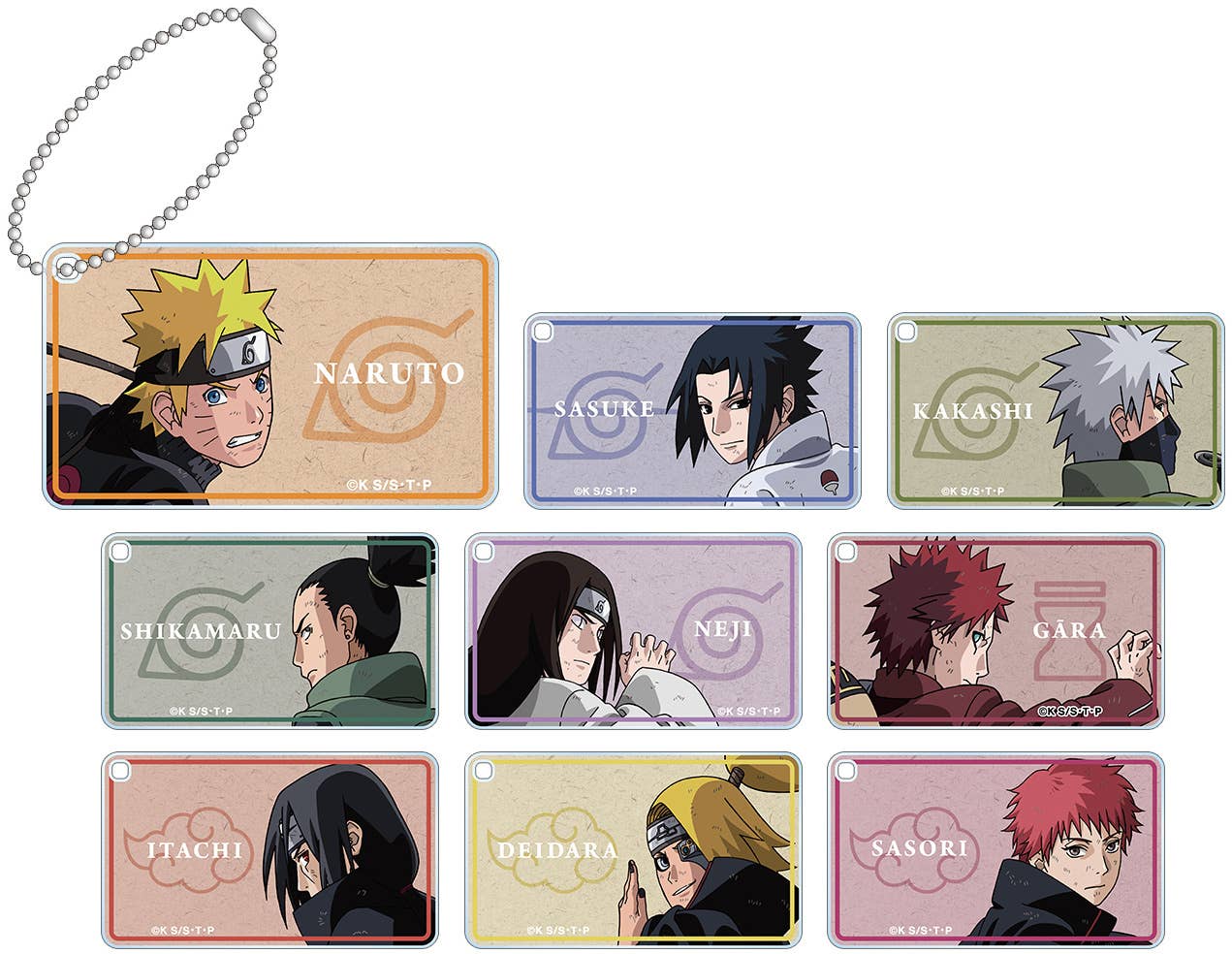 Naruto Shippuden: Newly Drawn Illustration Fighting Back ver. Trading ...