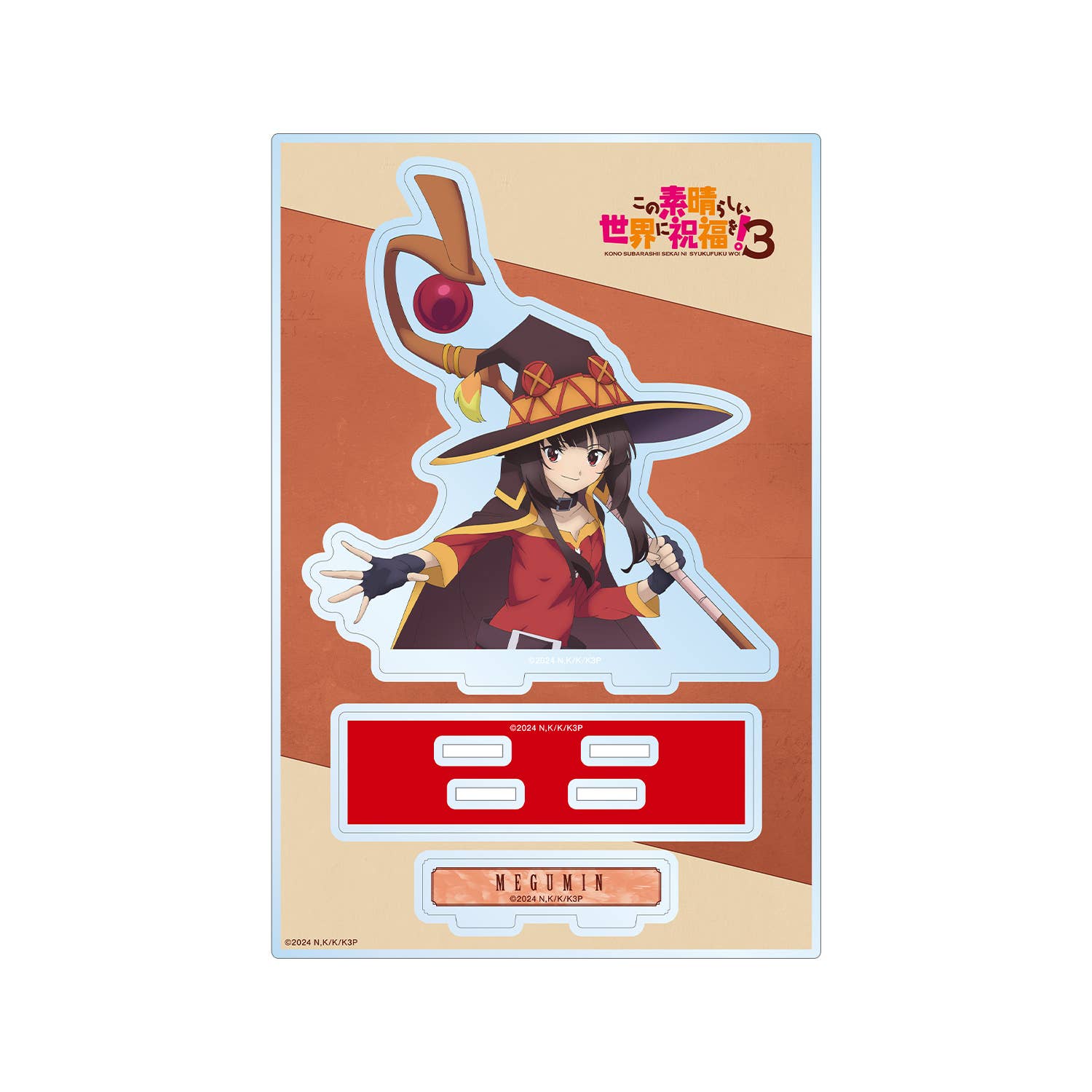 TV anime KonoSuba 3 Megumin Parts Included BIG Acrylic Stand | HLJ.com