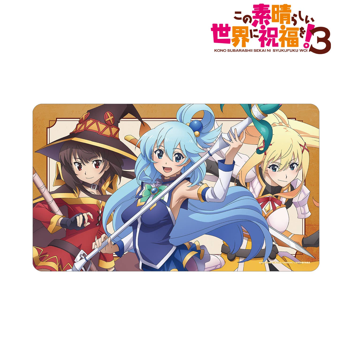 TV anime KonoSuba 3 gather Multi desk Mat | HLJ.com