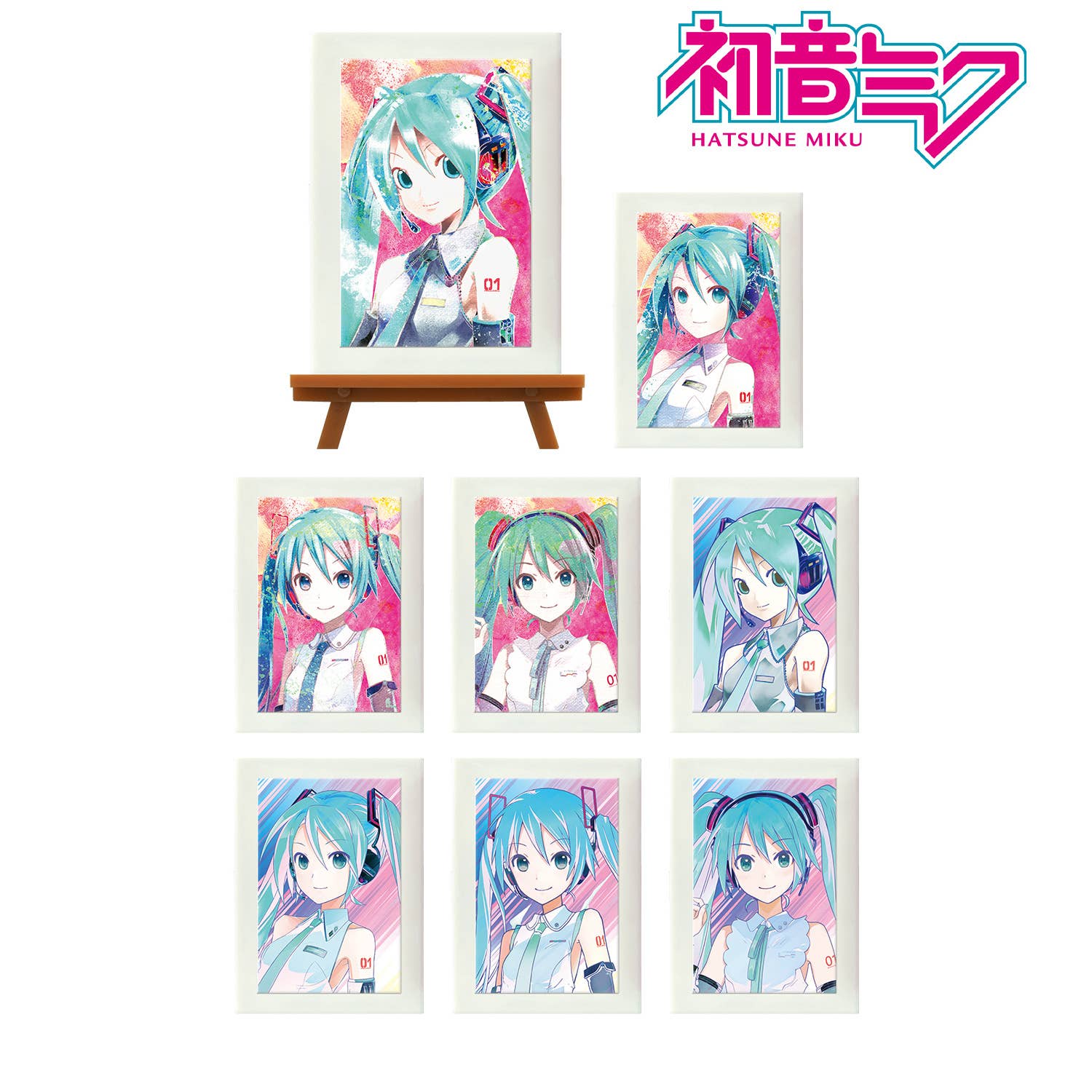 Hatsune Miku: Trading Ani-Art Vol.3 Mini Art Frame 1Box (8pcs) | HLJ.com