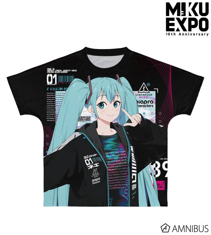 HATSUNE MIKU EXPO 10th Anniversary Newly Drawn Hatsune Miku Tech ...