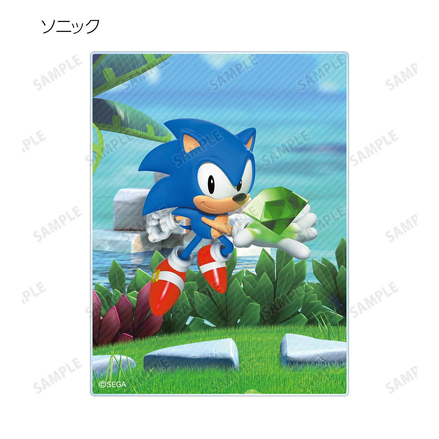 Sonic the Hedgehog : Trading Acrylic Card 1BOX10Pcs | HLJ.com