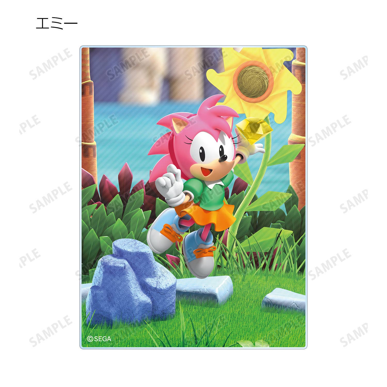 Sonic the Hedgehog : Trading Acrylic Card 1BOX10Pcs | HLJ.com