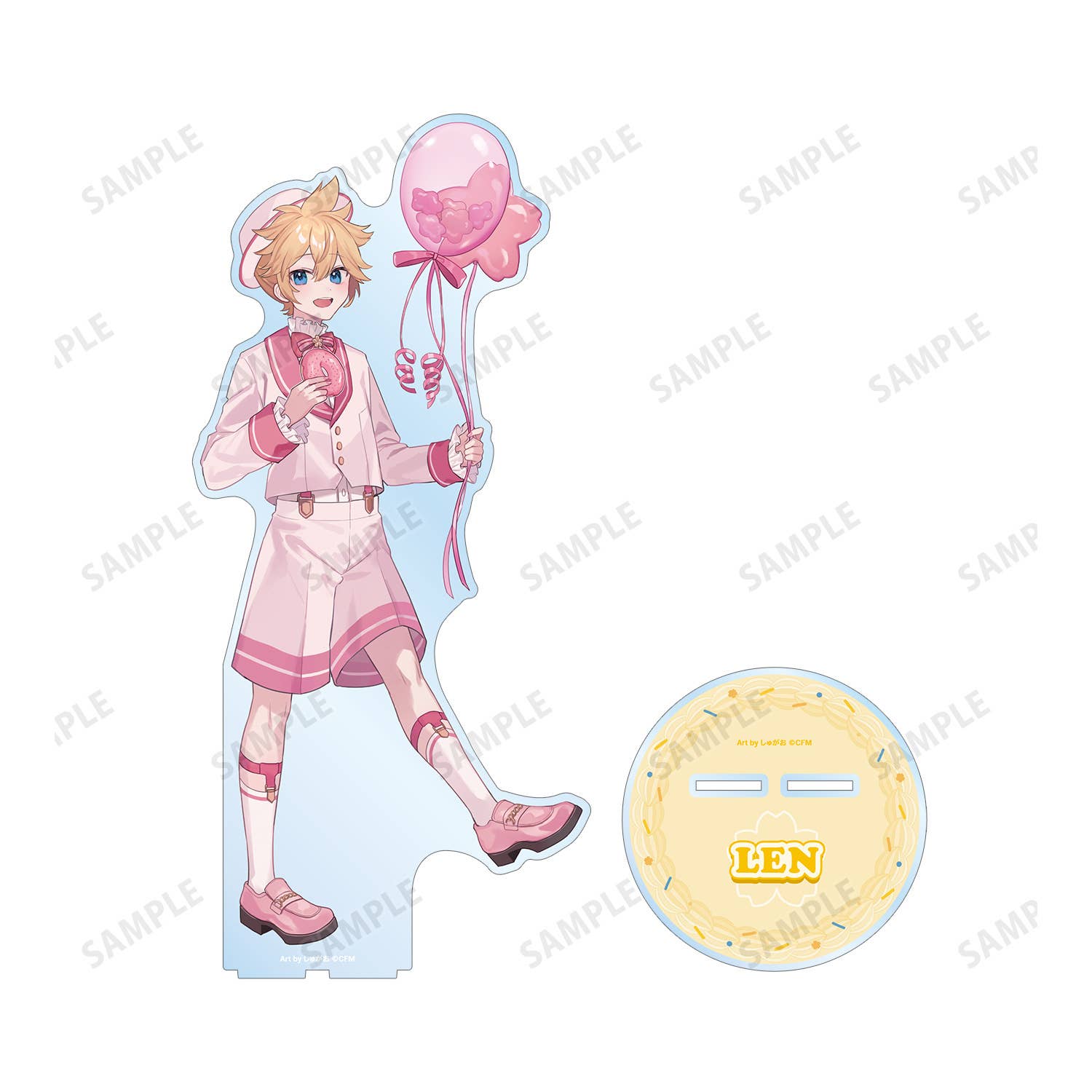 Sakura Miku Newly Drawn Kagamine Len Cherry Blossom Party ver. Art by ...