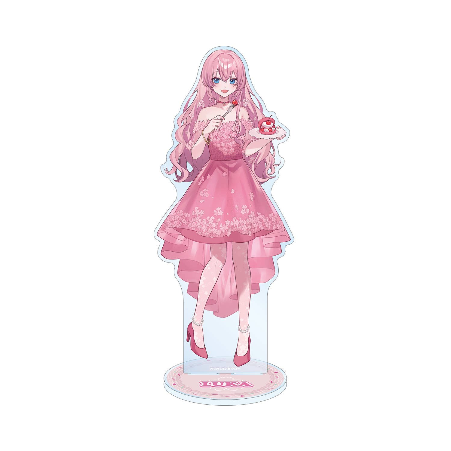 Sakura Miku Newly Drawn Megurine Luka Cherry Blossom Party ver. Art by ...