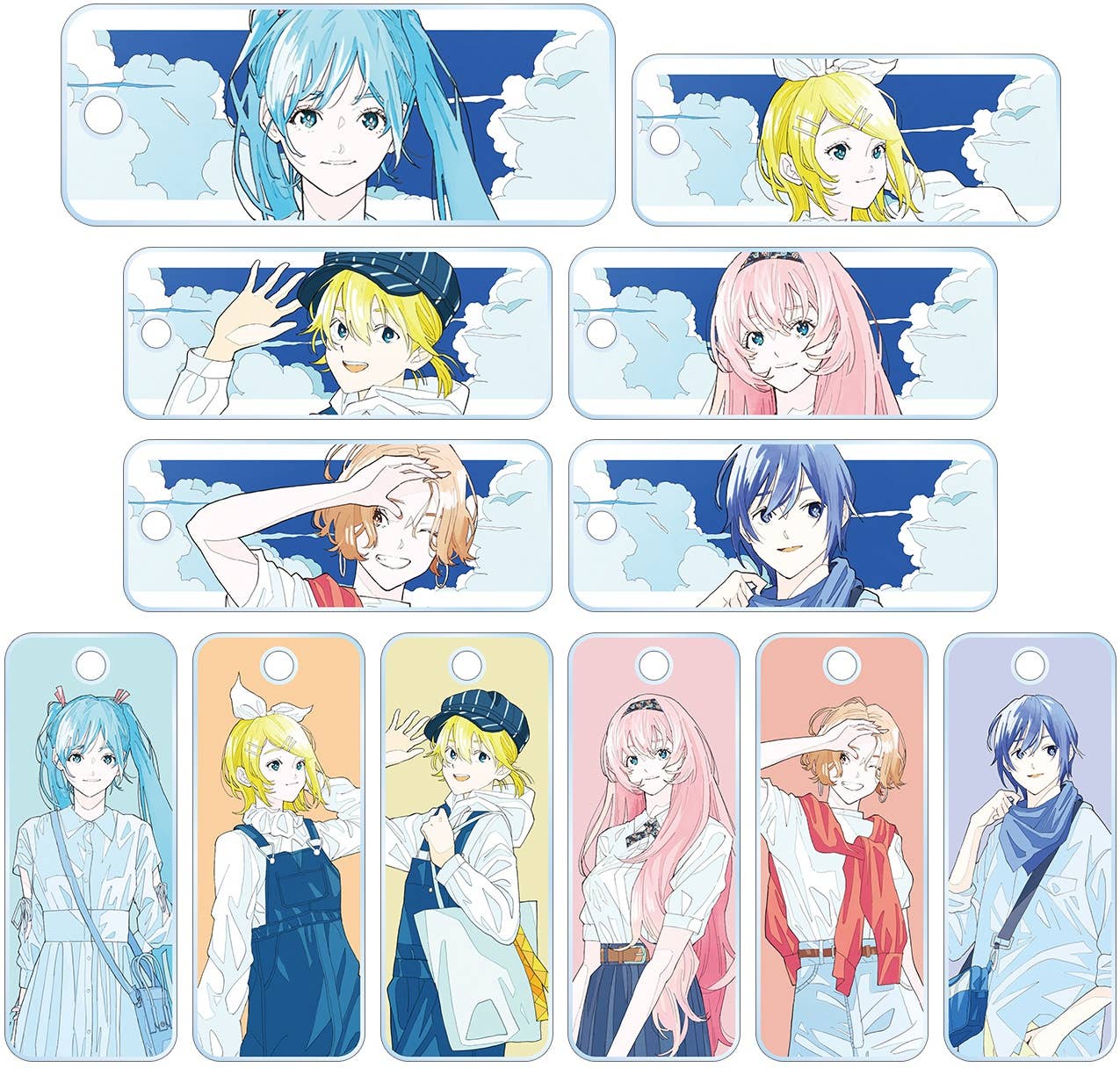 Piapro Characters: Newly Drawn Illustration Early Summer Outing ver. Art By Rei Kato Trading ...