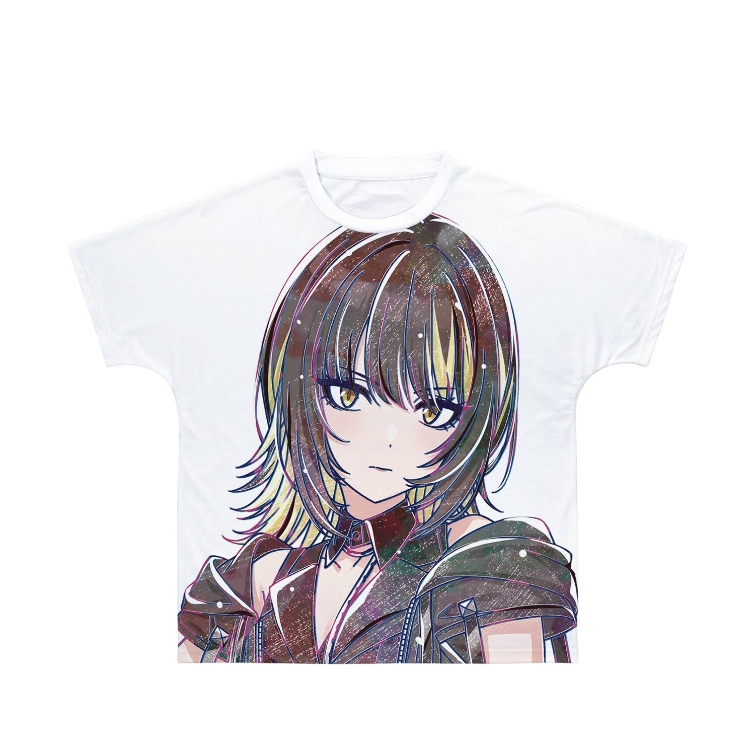 The Idolmaster Shiny Colors Ruka Ikaruga Ani-Art Full Graphic T-Shirts ...