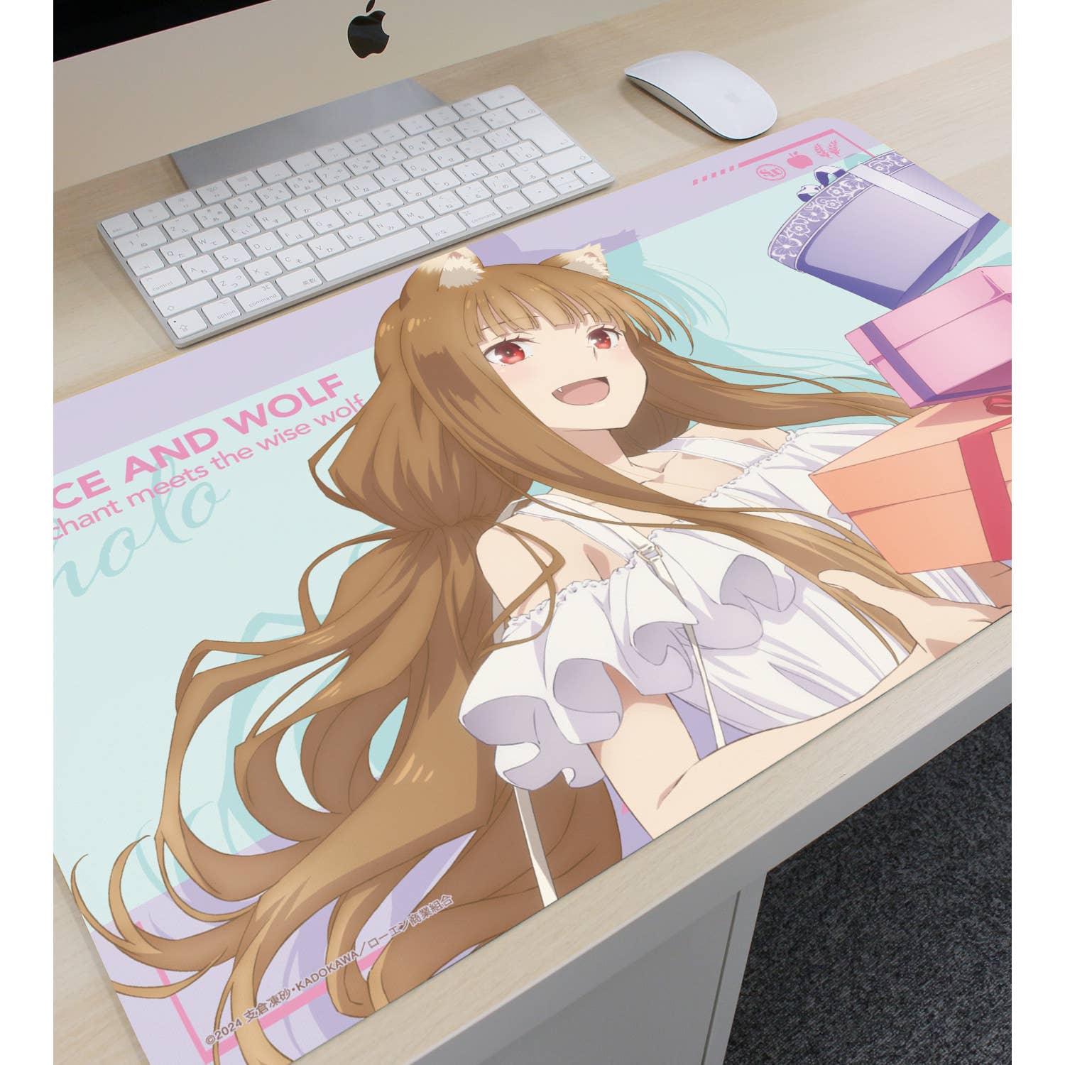 Spice and Wolf MERCHANT MEETS THE WISE WOLF: Newly Drawn Holo Beautiful ...