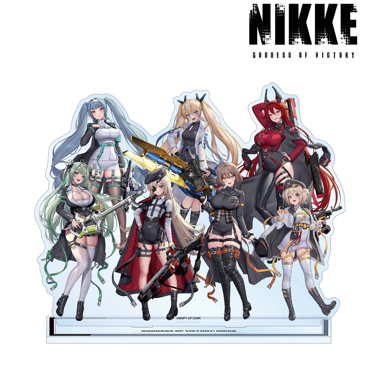 Goddess Of Victory: Nikke: Lovecacao Illustration Group Tactical ...