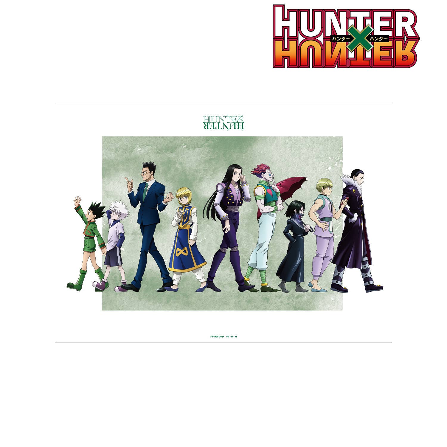 Hunter x Hunter: Original Illustration Gathering Steps Ver. A3 Matte ...