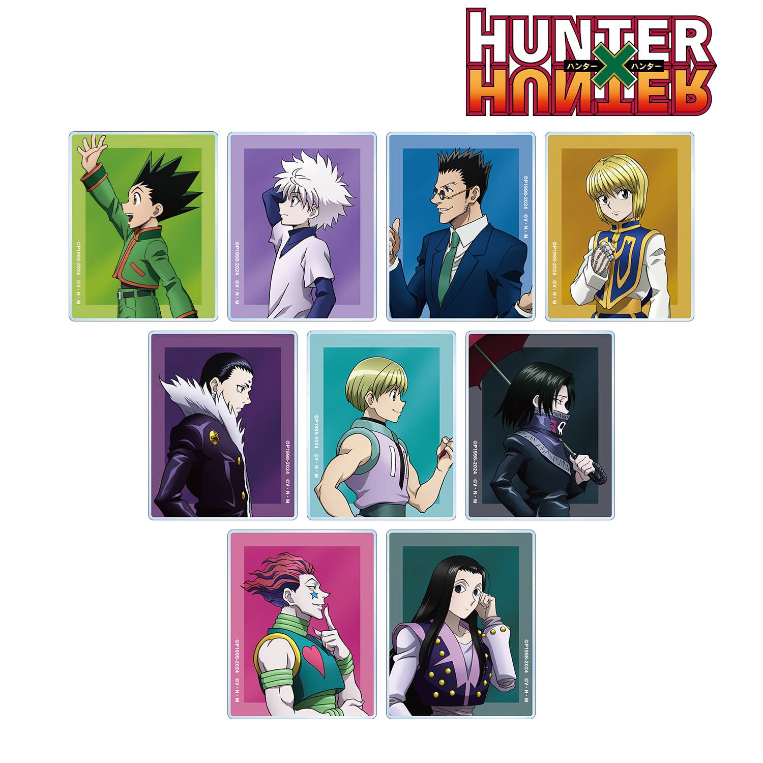 Hunter x Hunter: Original Illustration Step Version. Trading Acrylic ...