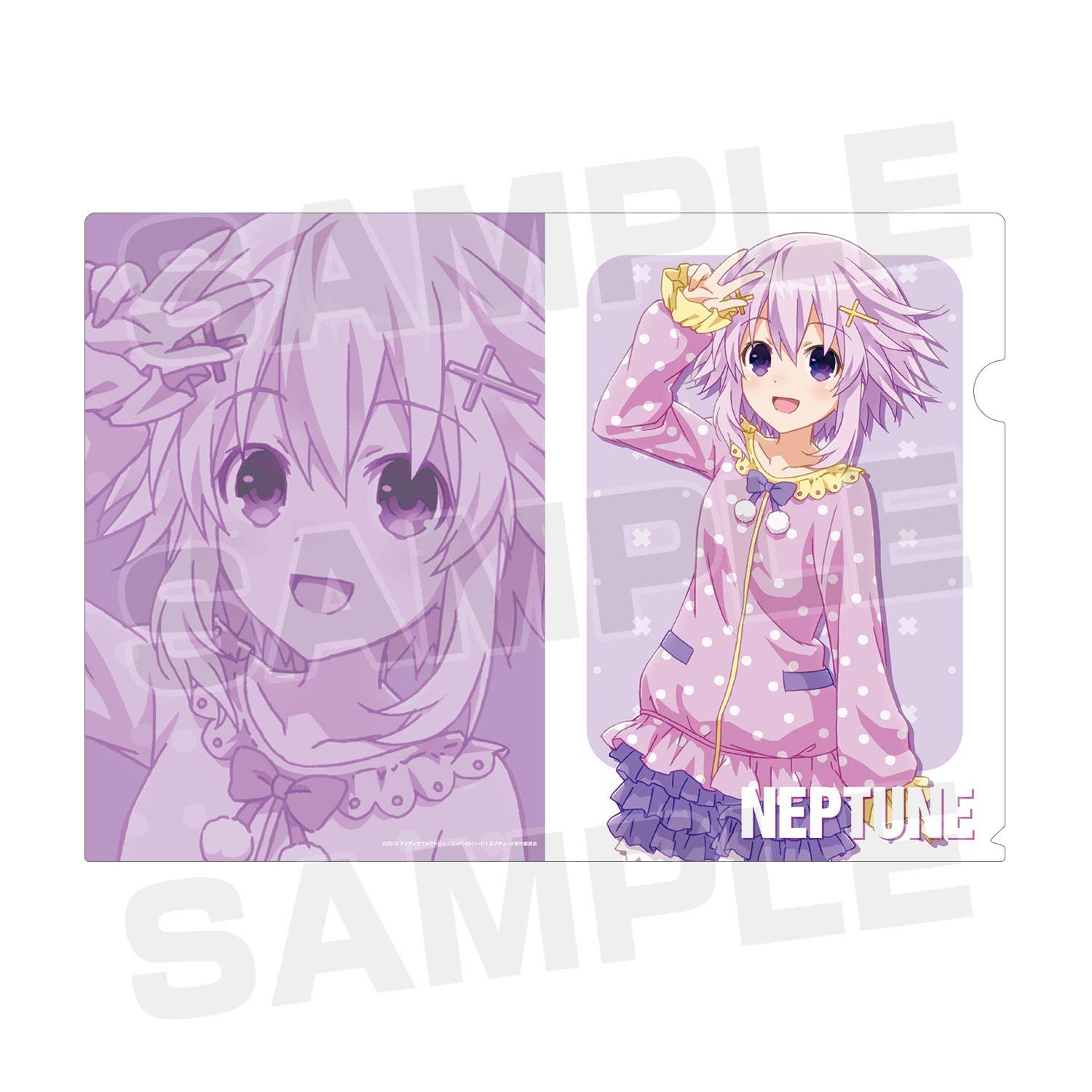 Anime Hyperdimension Neptunia: Newly Drawn Illustration Neptunia Clear ...