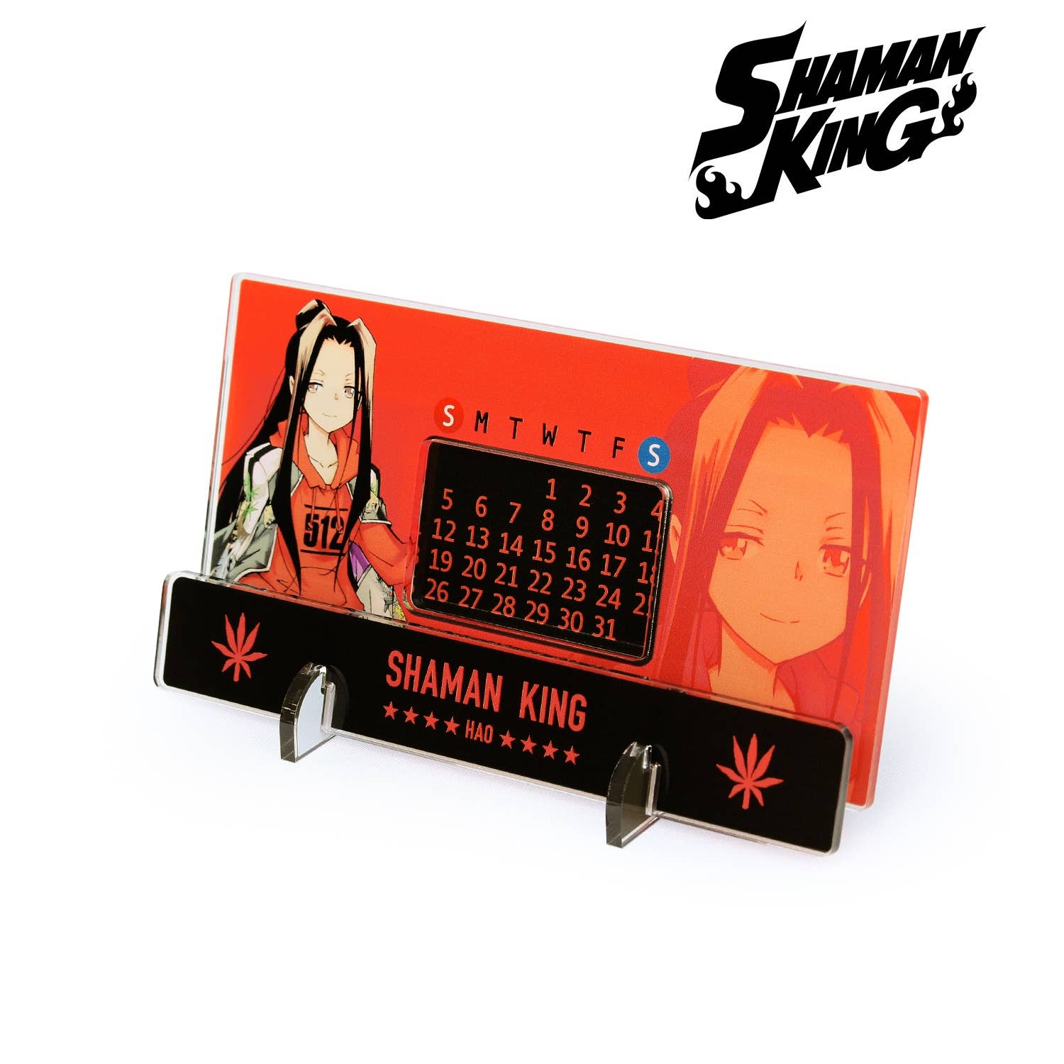 Shaman King: Newly Drawn Illustration Hao Desktop Acrylic Perpetual ...