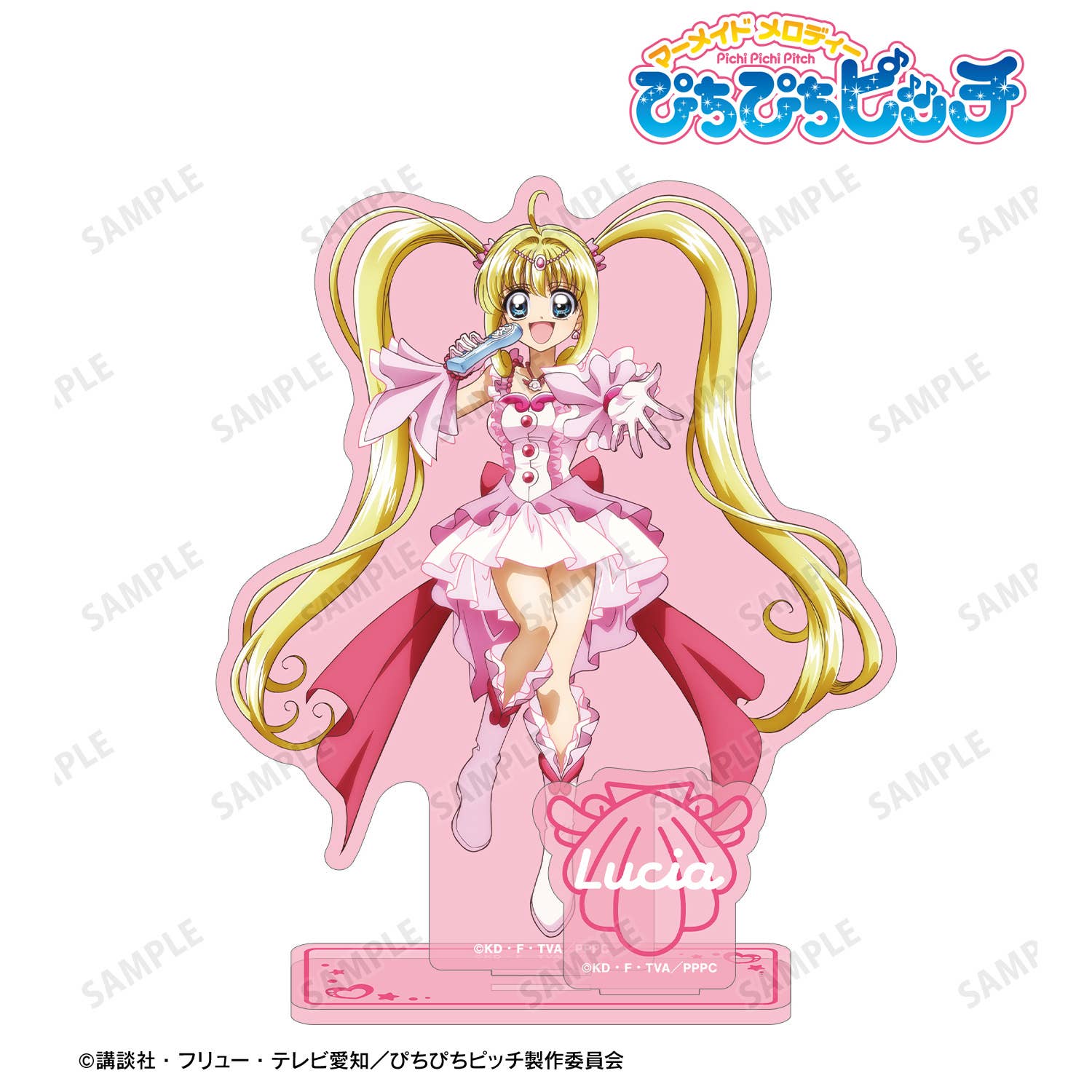 Anime Pichi Pichi Pitch: Color Big Acrylic Stand With Parts Original ...