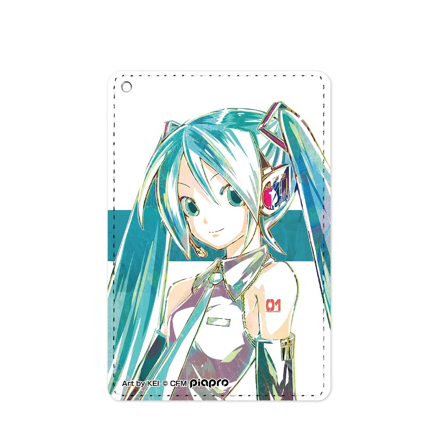 Piapro Characters: Hatsune Miku Ani-Art 1 Pocket Pass Case | HLJ.com