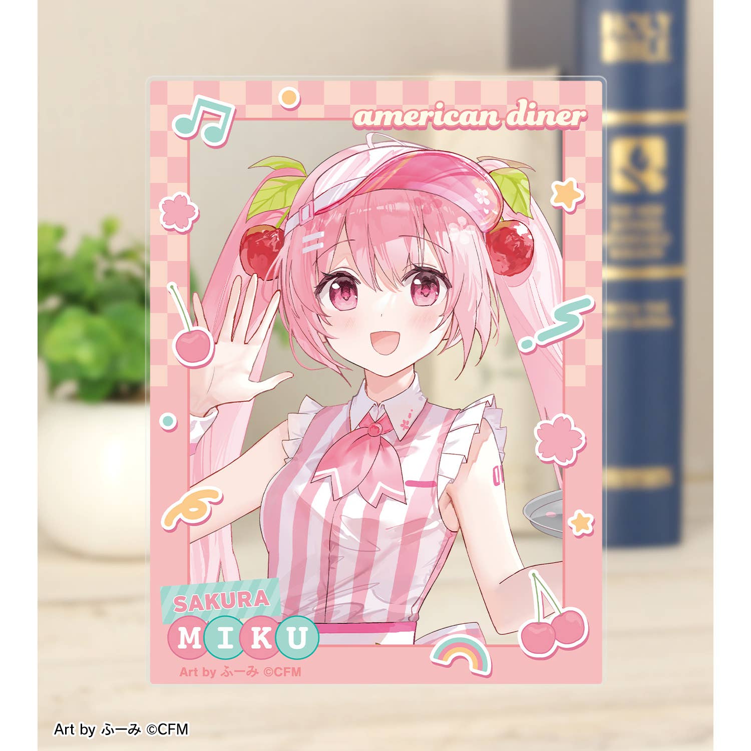 Hatsune Miku: Original Illustration Of Sakura Miku American Diner Ver ...