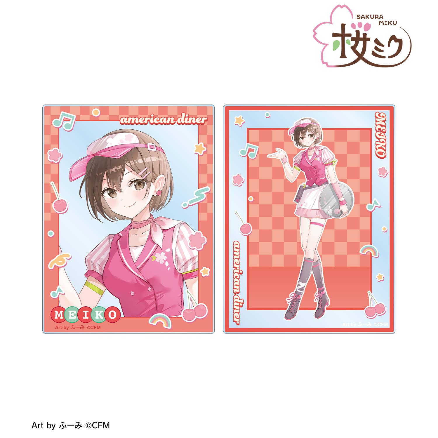 Hatsune Miku: Original Illustration Meiko American Diner Ver. Art By ...