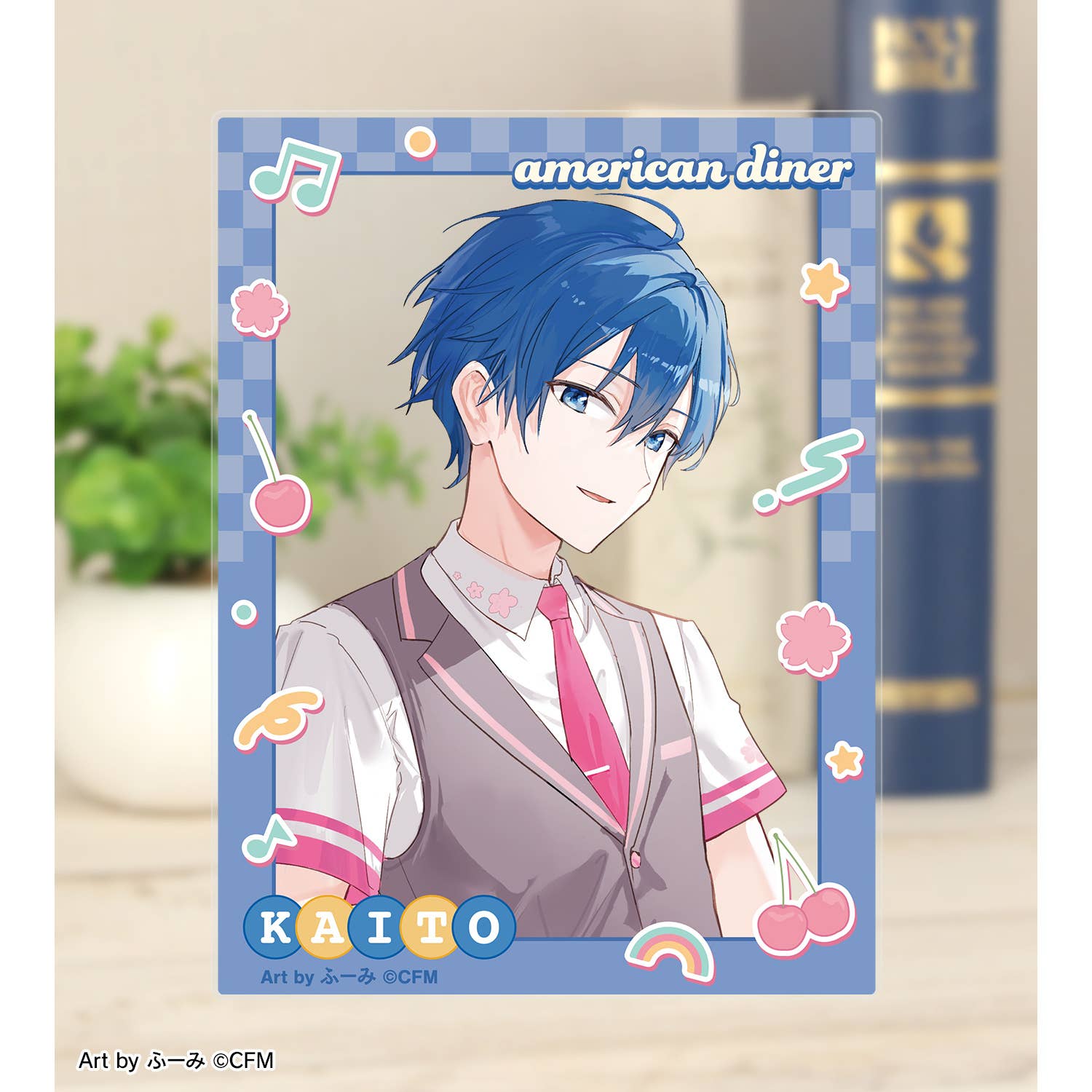 Hatsune Miku: Original Kaito American Diner Ver. Art By Fuumi Set Of 2 ...