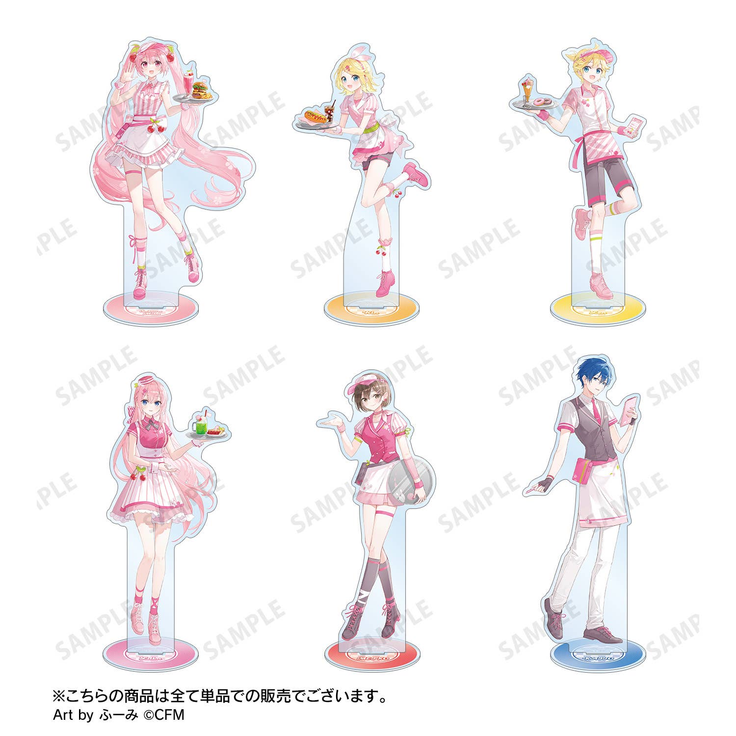 Hatsune Miku: Original Illustration Of Sakura Miku American Diner Ver ...