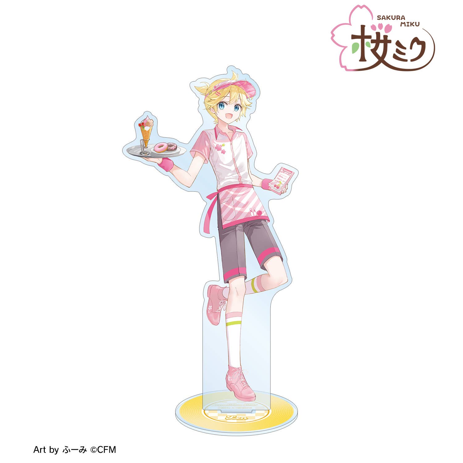 Hatsune Miku: Original Illustration Of Kagamine Len American Diner Ver ...