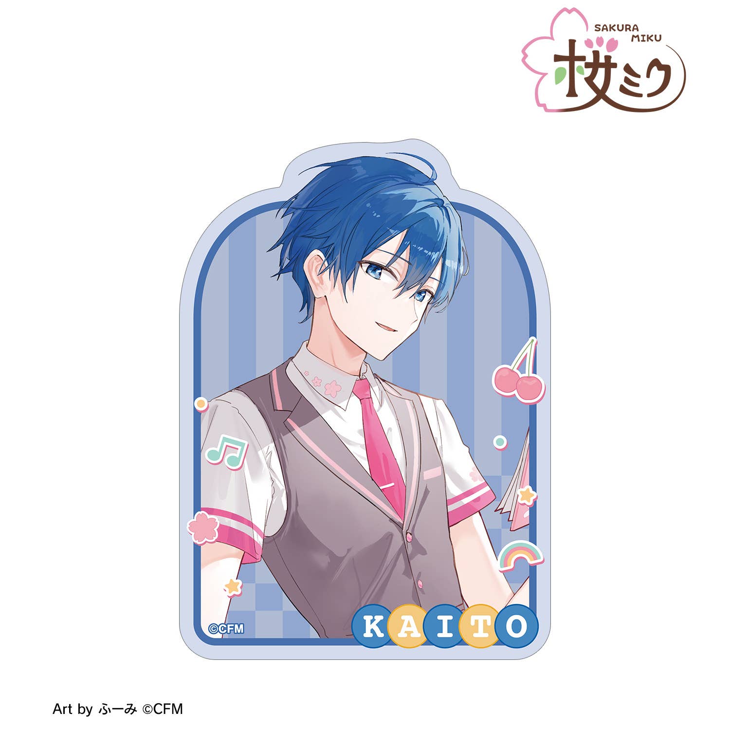 Hatsune Miku: Original Kaito American Diner Ver. Art By Fuumi Die-Cut ...