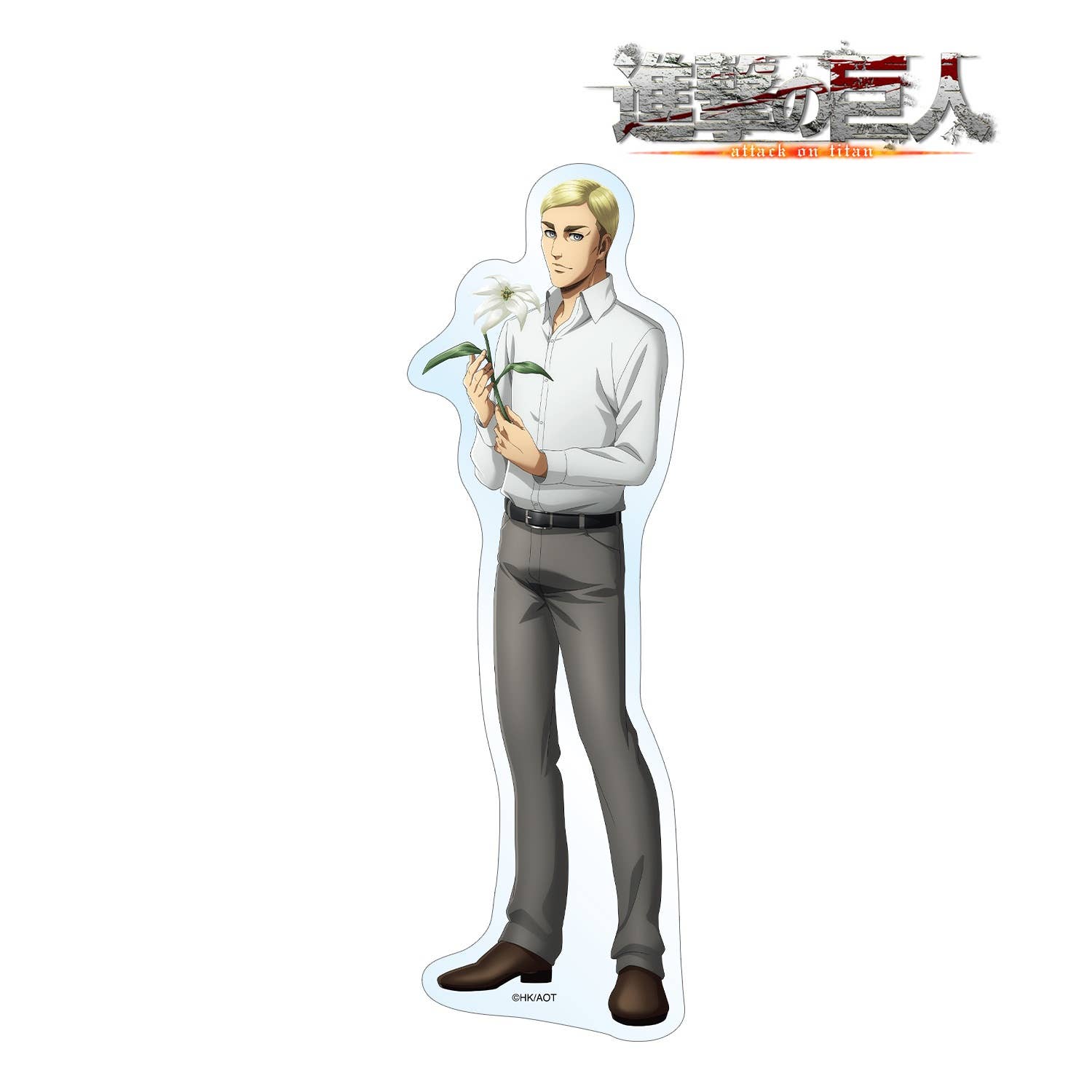 Attack on Titan: Newly Drawn Illustration Erwin Sticker | HLJ.com