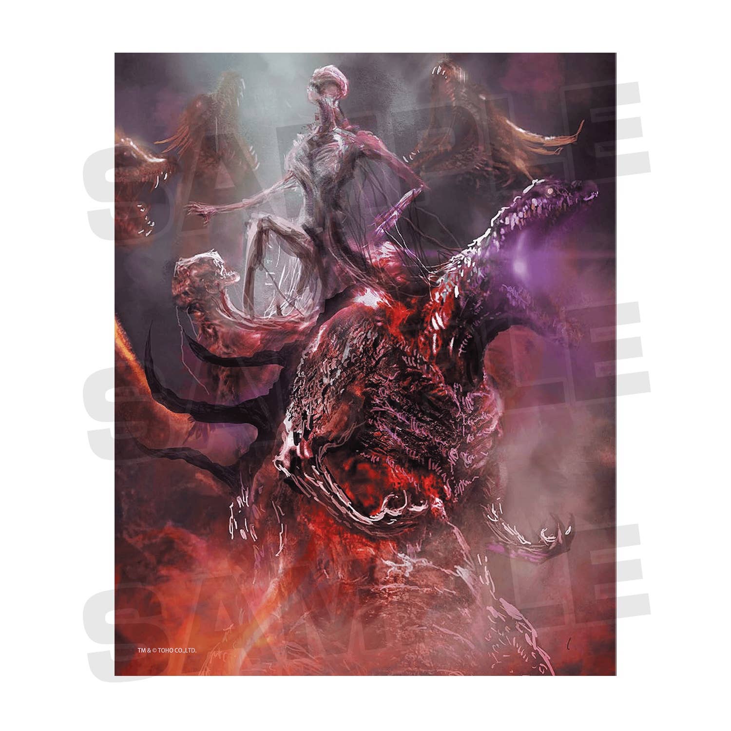 Godzilla Evolution Gemstone Creators Canvas Board | HLJ.com