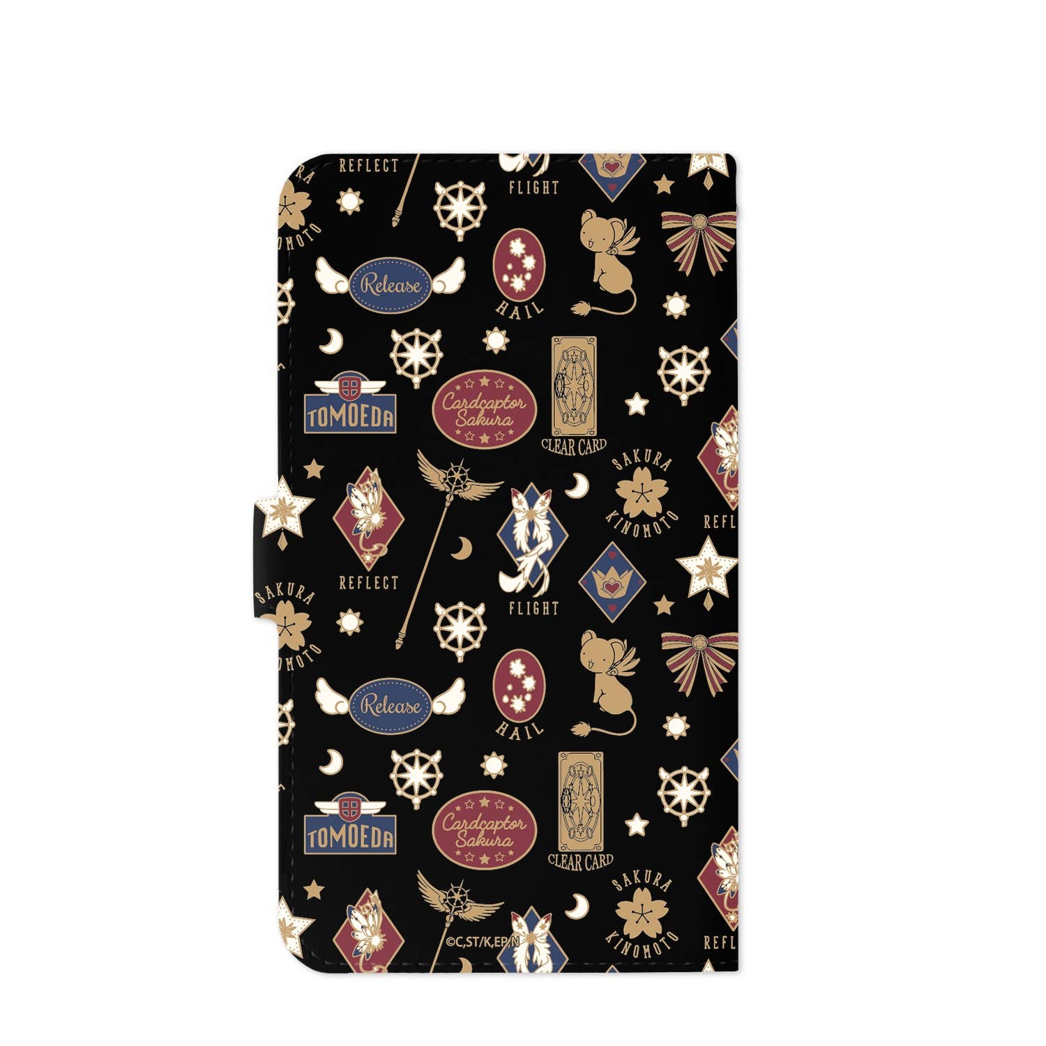 Cardcaptor Sakura: Clear Card: Motif Pattern Notebook Type Smartphone ...