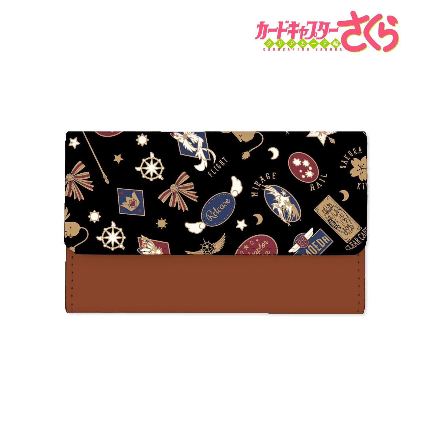 Cardcaptor Sakura: Clear Card: Motif Pattern Key Case (Black) | HLJ.com