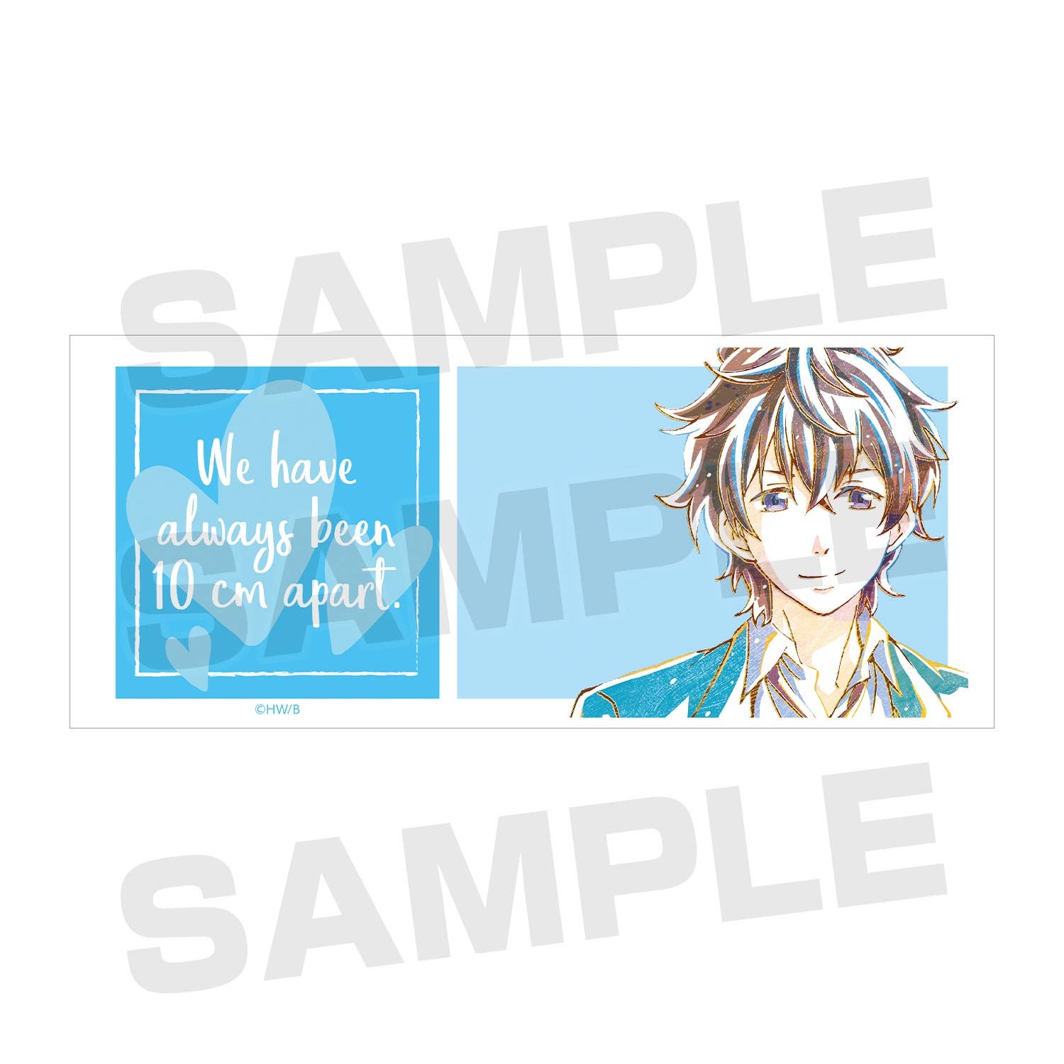 Our love has always been 10 centimeters apart: Yu Setoguchi Ani-Art Mug ...