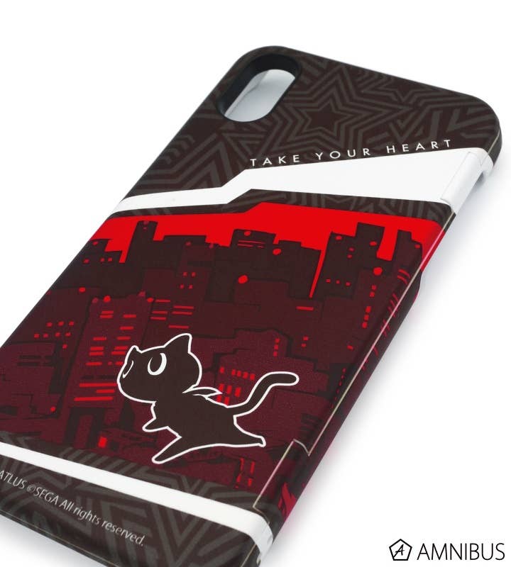 Persona 5: Multi-function iPhone Case (with IC Card Holder & Mirror ...