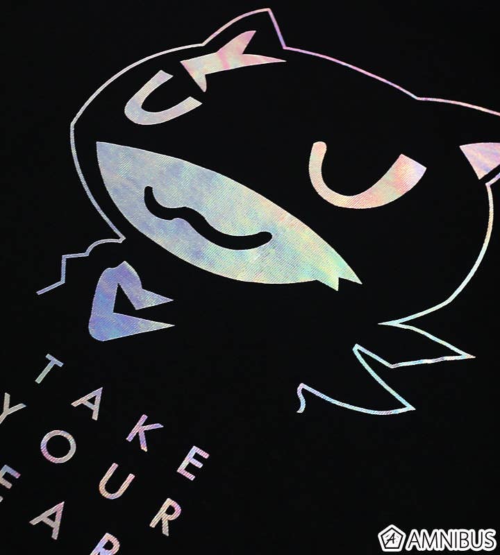 Persona 5: Foil Print T-shirt (Morgana) Vol.2: Ladies (Size: XL) | HLJ.com