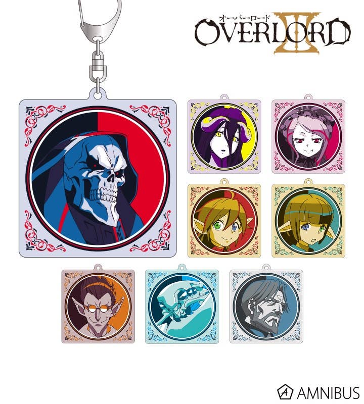 Overlord III: Trading Color Palette Acrylic Keychain 1Box 8pcs | HLJ.com
